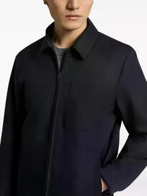 Peserico Zip-up Chest-pocket Shirt Jacket