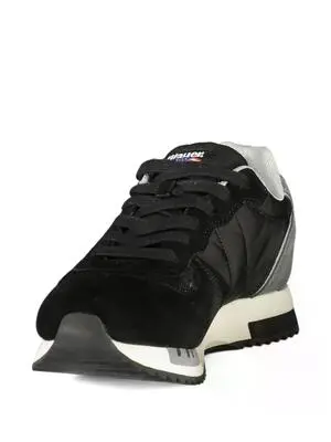 BLAUER. Queens Logo-patch Panelled Sneakers