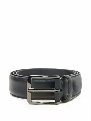 Peserico Buckle-fastening Leather Belt - Black