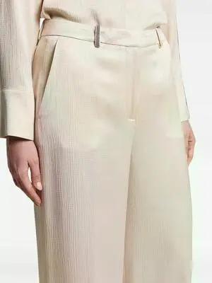 Peserico Embellished-loop Palazzo Pants
