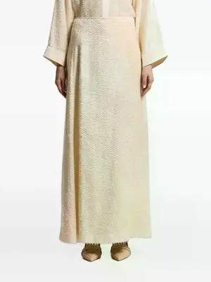 Peserico Textured-finish Maxi Skirt