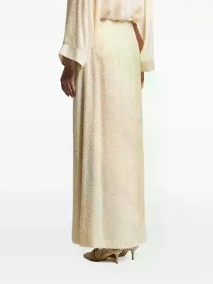 Peserico Textured-finish Maxi Skirt
