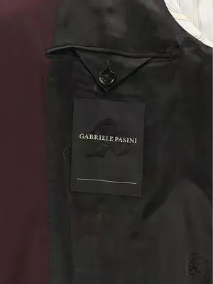 GABRIELE PASINI Double-breasted Peak-lapel Blazer