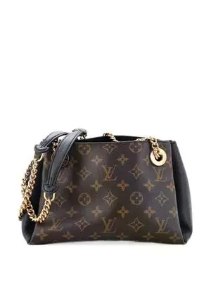 LOUIS VUITTON Surene Handbag Monogram Canvas With Leather Bb Shoulder Bag - Black