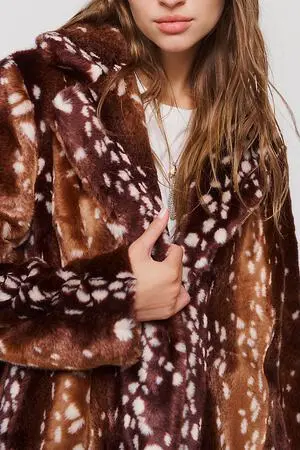 UNREAL FUR Sami Faux Fur Coat Jacket