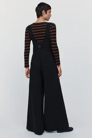 Anthropologie Wide-leg Overalls