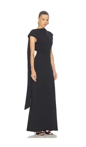 Oddmuse Drape Maxi Dress