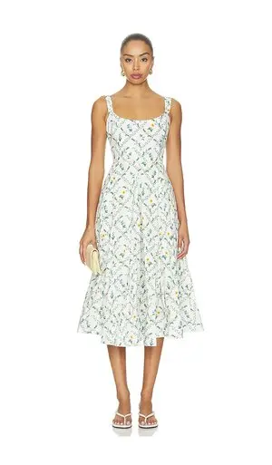 Agua Bendita Alcaparra Brisa Dress In Multi - Multicolor