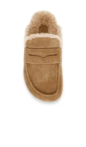 Paige Wynn Mule Loafer In Brown