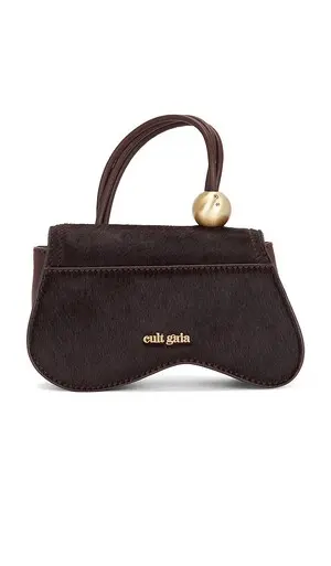 Cult Gaia Kazia Nano Crossbody In Brown