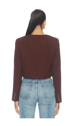Citizens Of Humanity Sophia Jacket In Burgundy