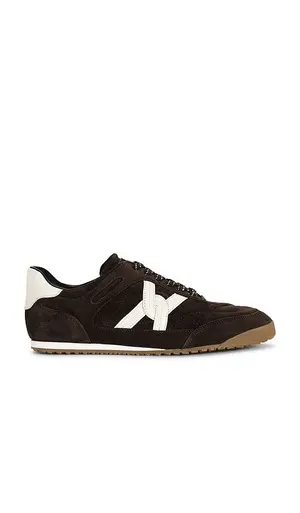 Veronica Beard Natalia Sneaker In Chocolate - Espresso