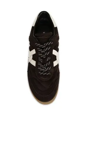 Veronica Beard Natalia Sneaker In Chocolate