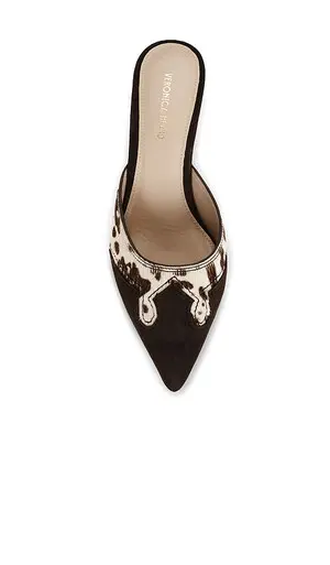 Veronica Beard Lisa Western Mule Pump In Brown