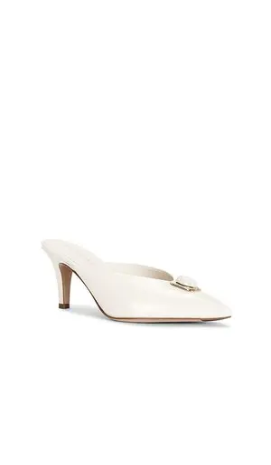Veronica Beard Rochelle Cabochon Mule Pump In Ivory