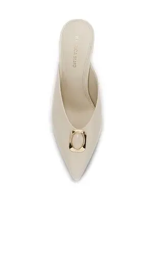 Veronica Beard Rochelle Cabochon Mule Pump In Ivory