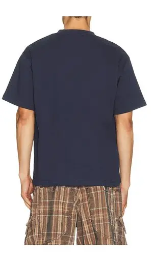 PLEASURES Twitch Studded Tee In Blue