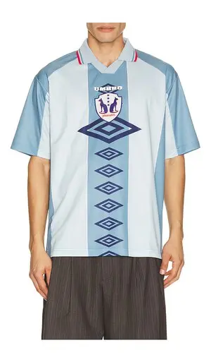 PLEASURES X Umbro Two Cats Jersey - Blue