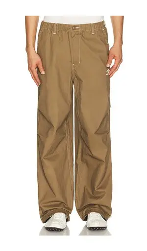 PLEASURES X Umbro Manchester Relaxed Pants In Brown - Beige
