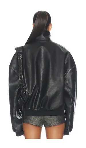 MARRKNULL Underarm Bag Leather Jacket