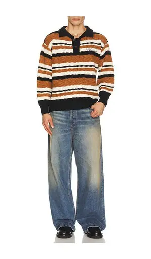 PLEASURES Cooper Polo Sweater