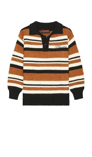 PLEASURES Cooper Polo Sweater