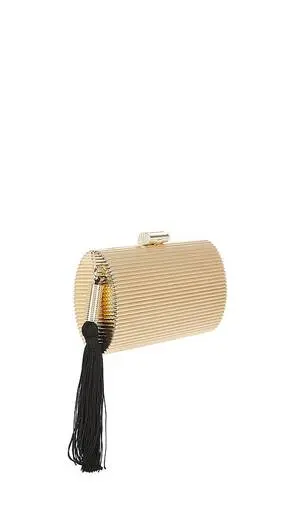 Retrofete Amber Clutch In Metallic