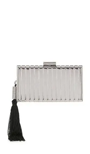 Retrofete Amalia Clutch In Metallic - Silver