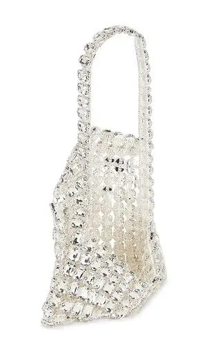 Retrofete Lennox Bag In Metallic Silver