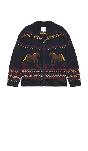 FOUND Isles Sweater In Blue