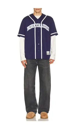 BORN X RAISED Bxr Sport Arch Baseball Jersey
