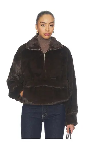 Source Unknown Zvika Faux Fur Anorak
