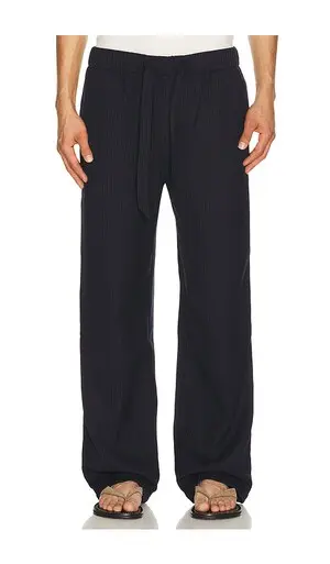 Frescobol Carioca Luan Wood Knitted Relaxed Trouser