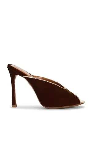Retrofete Ava Mule In Brown - Camel