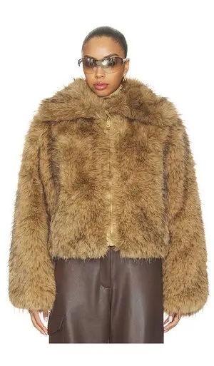 Goldbergh Nuku Jacket In Brown