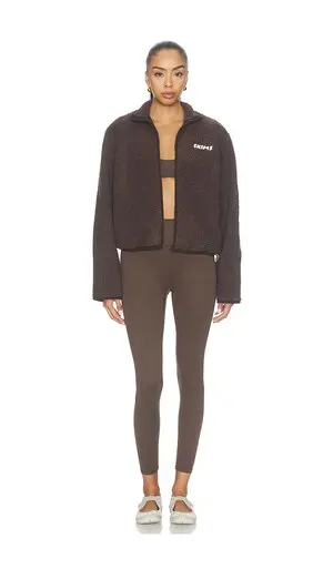 NIKESKIMS Micro Scoop Bra In Brown