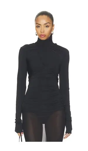ENTIRE STUDIOS Gres Top - Black