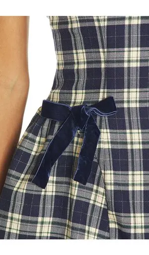MORE TO COME Kiana Strapless Mini Dress In Multi