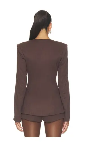 ALL THE WAYS Trina Collarless Blazer