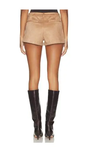 SNDYS. Archer Faux Suede Short