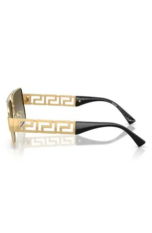 Versace Ve2290 61mm Gradient Rectangular Sunglasses