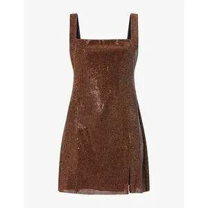 SELF-PORTRAIT Crystal Mini Dress