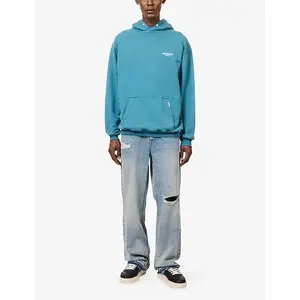 REPRESENT Owners Club Logo-print Cotton Hoody