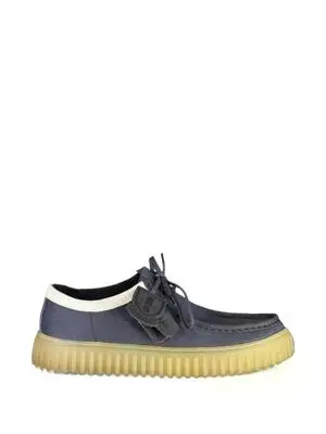 Clarks Torhill Lo Logo-tag Desert Boots - Blue