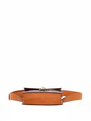 LOUIS VUITTON S Lock Pouch Monogram Canvas Belt Bag