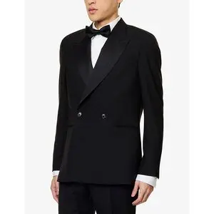 Paul Smith Double-breasted Wool Tuxedo Jacket