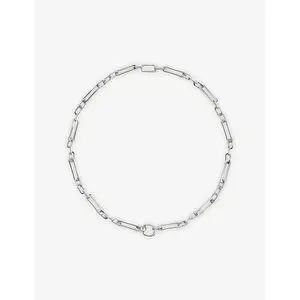 Monica Vinader Mv Alta™ Duo Charm Sterling- Necklace - Silver