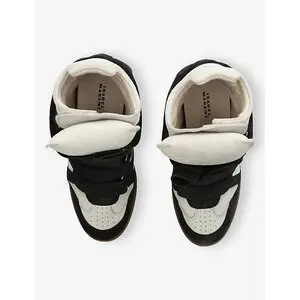 Isabel Marant Étoile Bekett Suede And Leather High-top Trainers