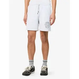 Casablanca Eveil Ancestral Applique Jersey Shorts
