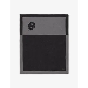 BOSS Signature Wool-blend Throw